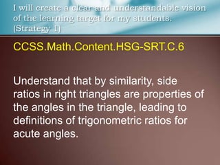Formative assessment with the mathematics ccss | PPT
