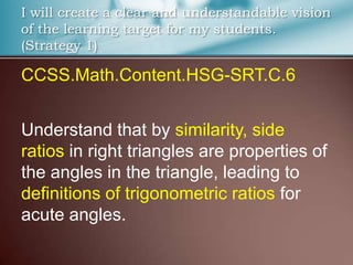 Formative assessment with the mathematics ccss | PPT