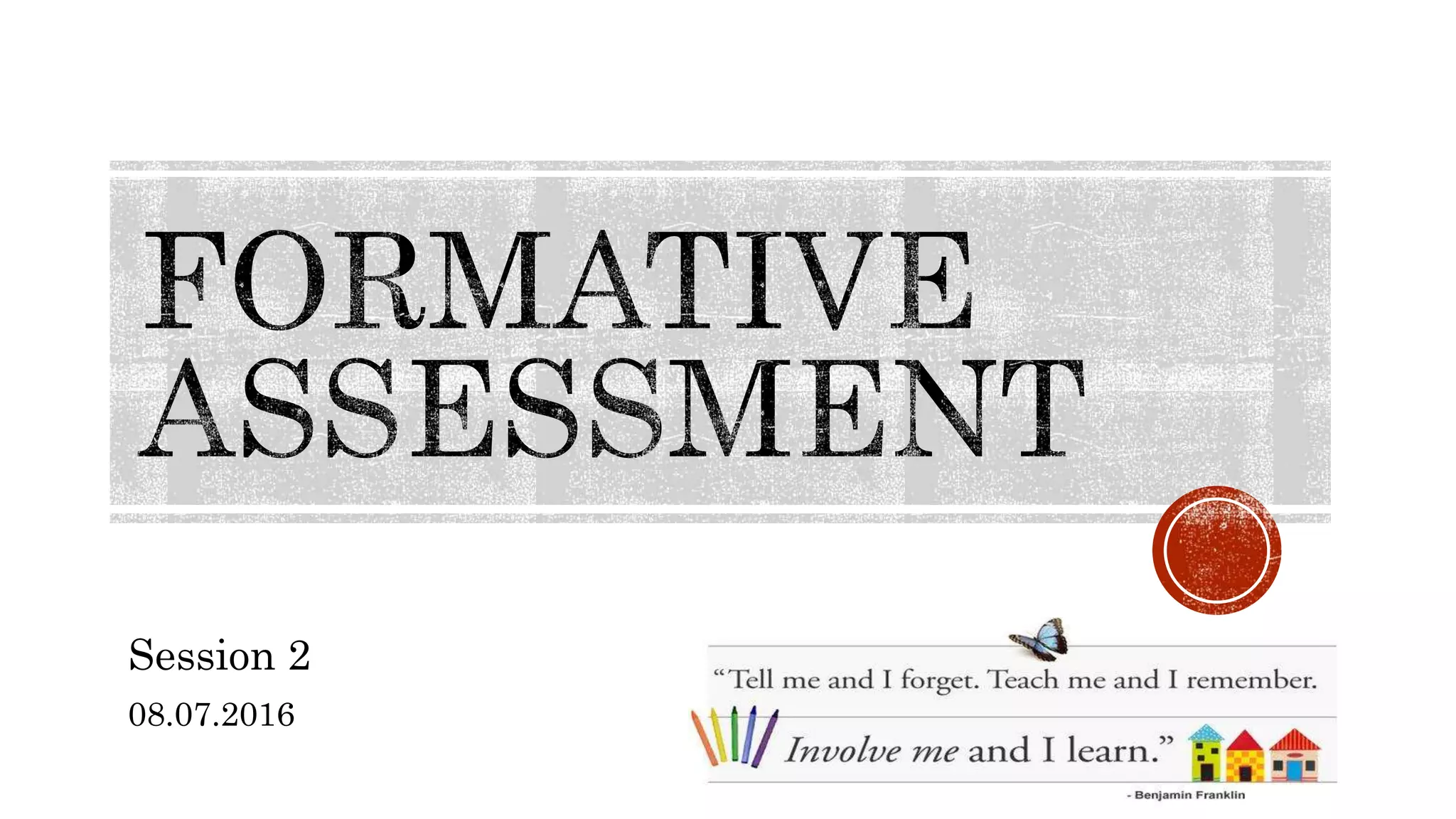 Formative assessment 1 | PPT