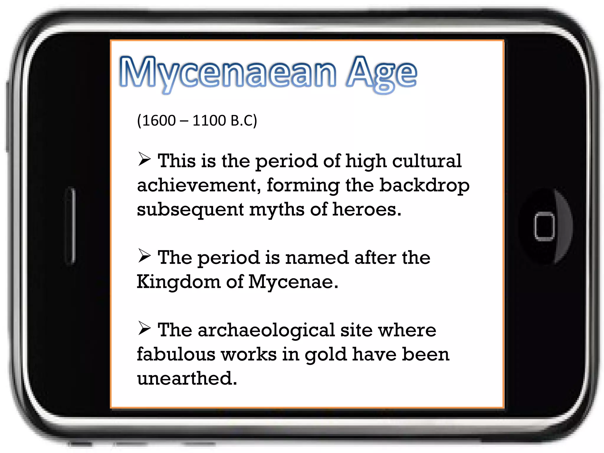 Formative period of ancient greek art | PPT