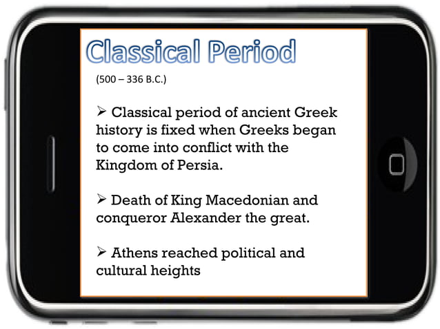 Formative period of ancient greek art | PPT