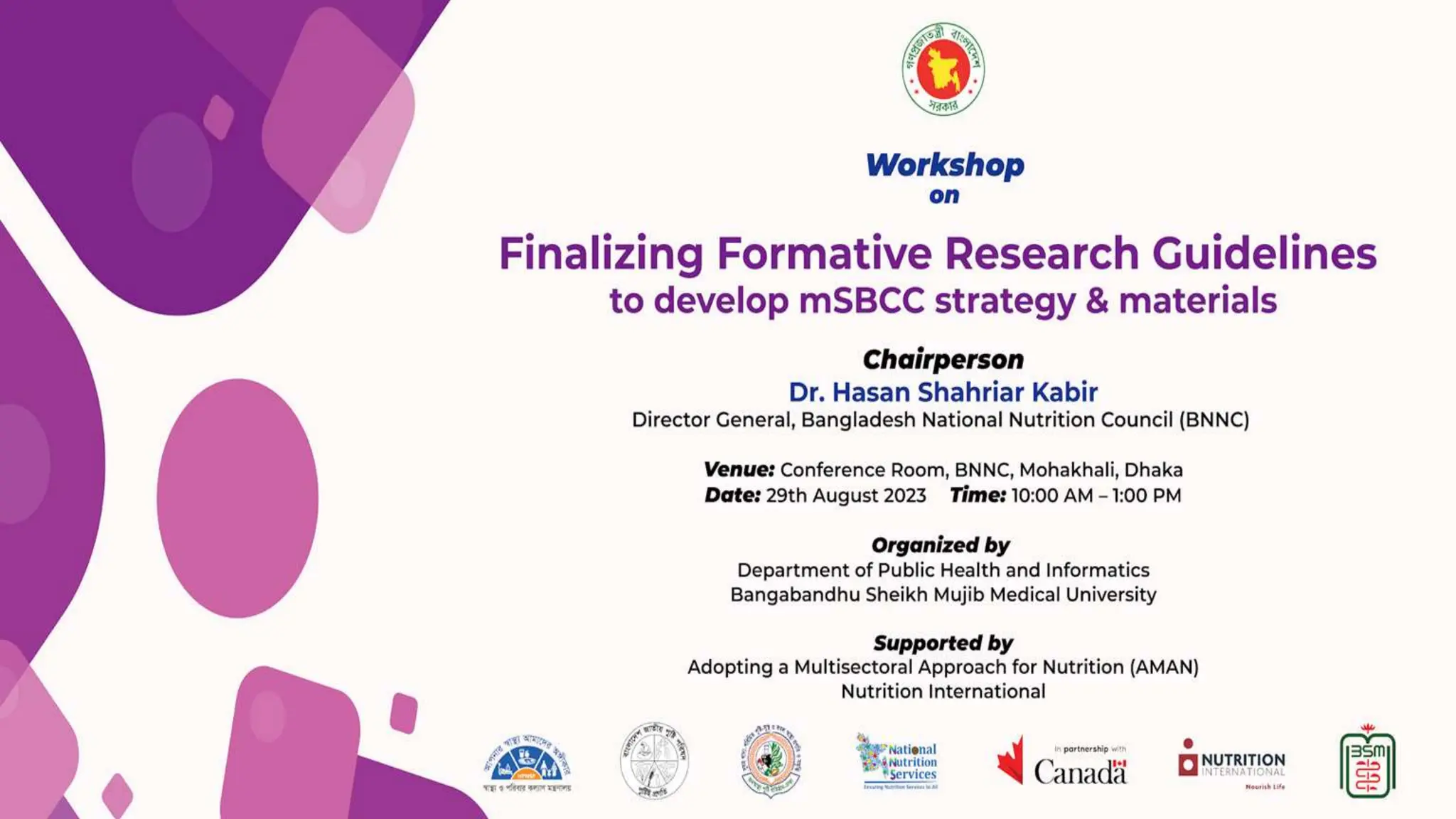 Formative Research Tool Finalization Workshop Sides Pptx