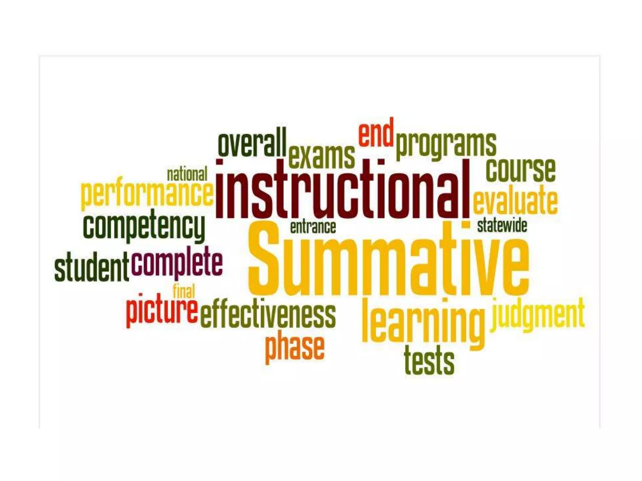 Formative & summative assessments | PPTX