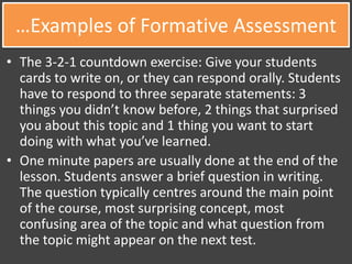Formative Vs Summativ Assessment | PPT