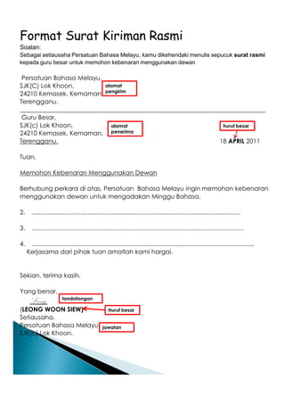 Format karangan | PDF