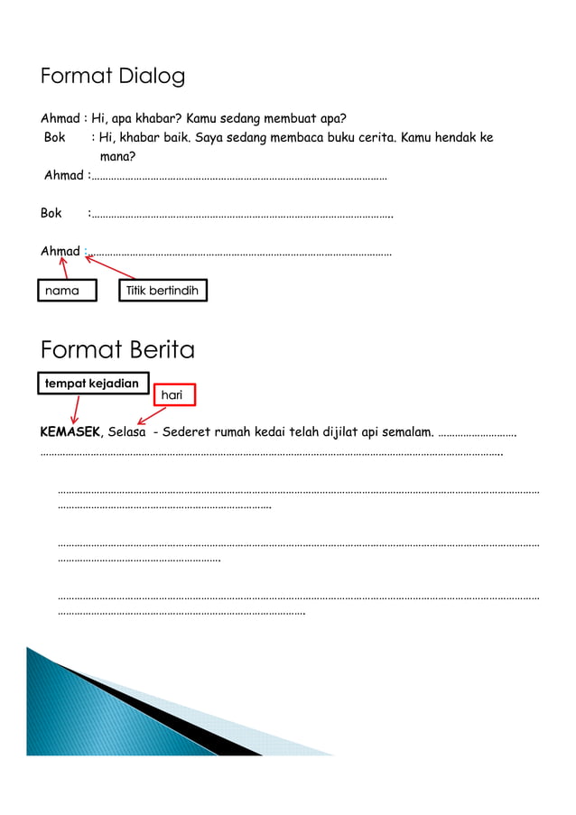 Format karangan | PDF
