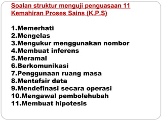 Format kertas spm Kimia | PPT