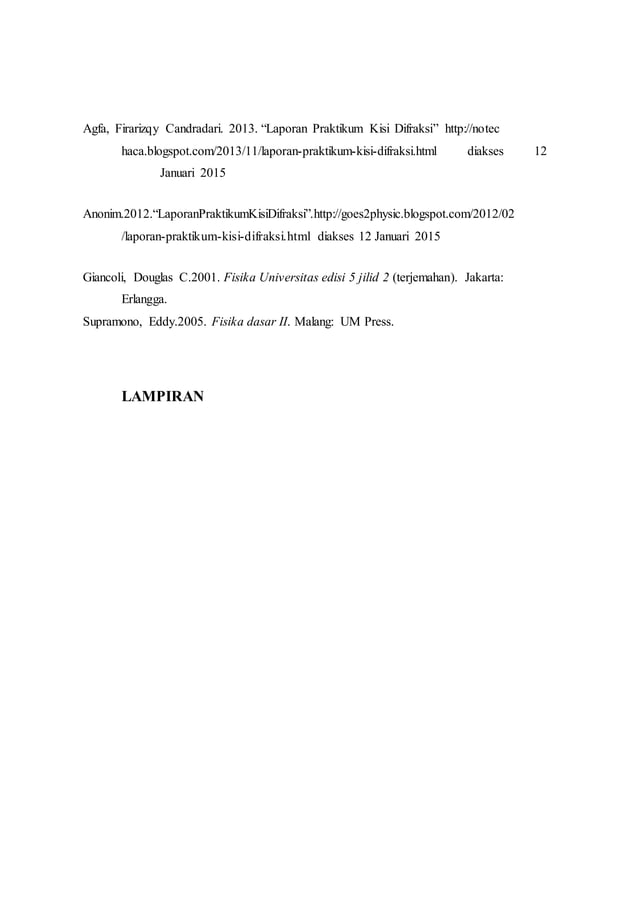 Format laporan | DOCX