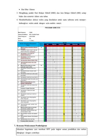 Format laporan ppl m-1 | PDF