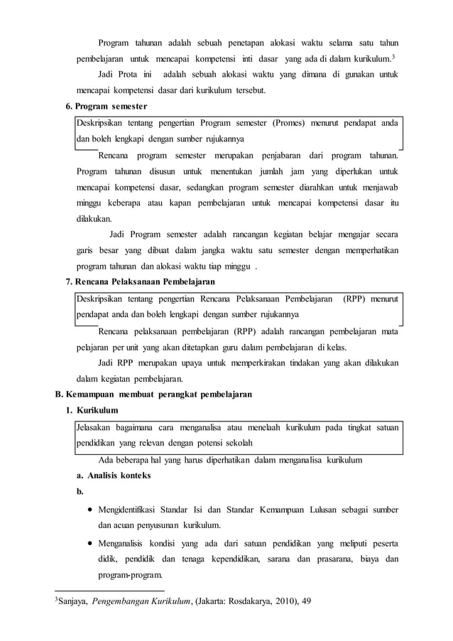Format laporan ppl m-1 | PDF