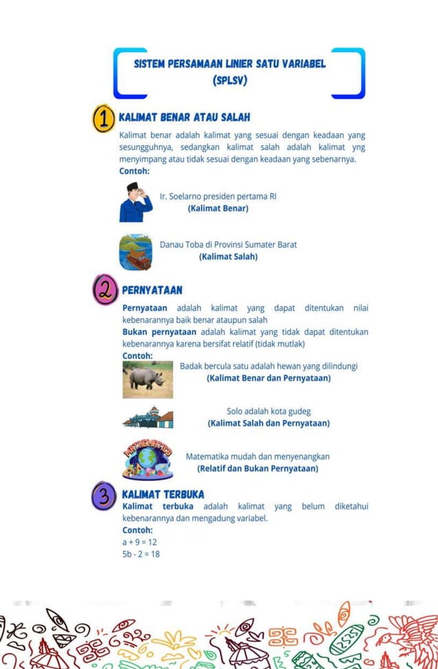 MODUL AJAR PERTEMUAN 1 MATEMATIKA KELAS 7 | DOCX