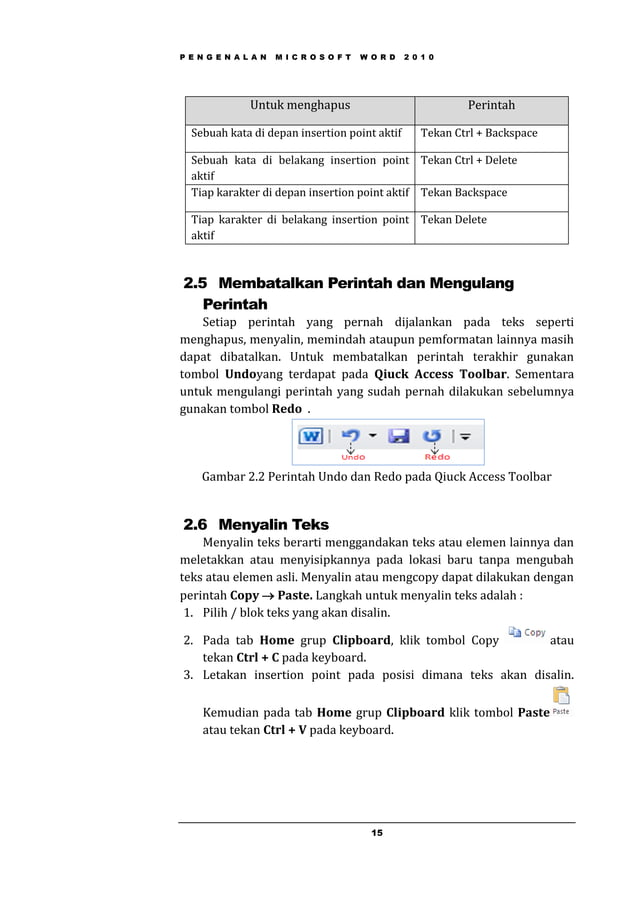 Format modul praktek word 2010 28 feb 2013 edited | PDF