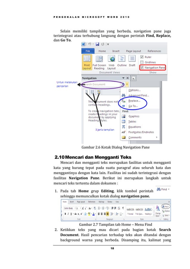 Format modul praktek word 2010 28 feb 2013 edited | PDF