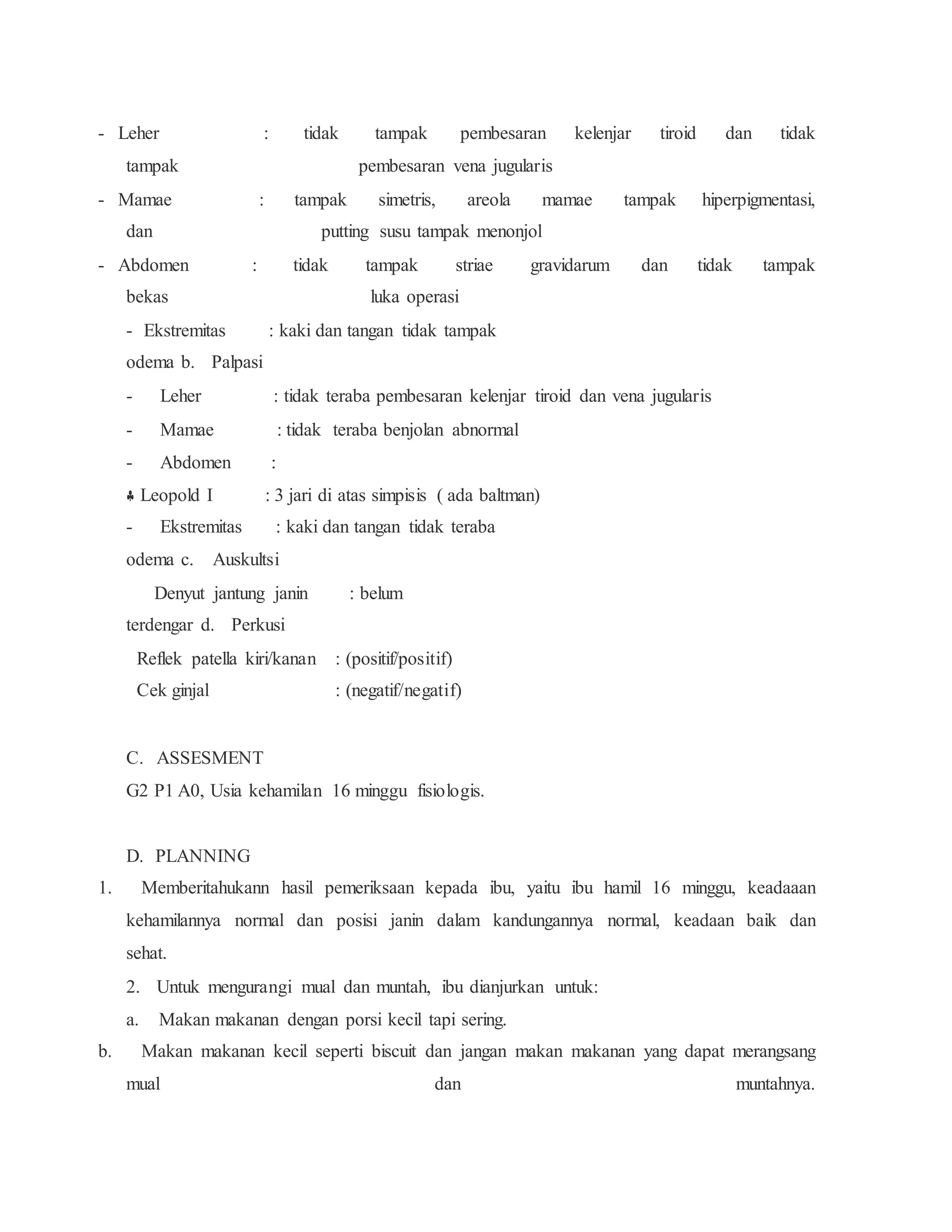 Format n contoh anc | PDF