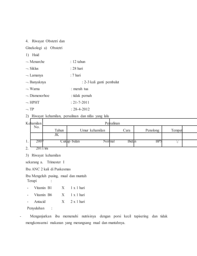 Format n contoh anc | PDF