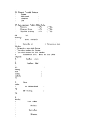 Format n contoh anc | PDF
