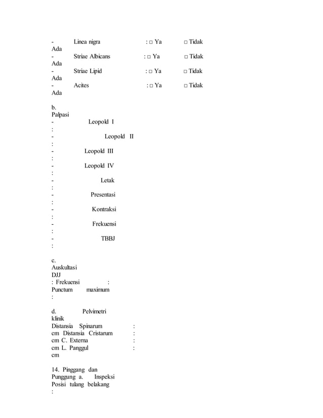 Format n contoh anc | PDF