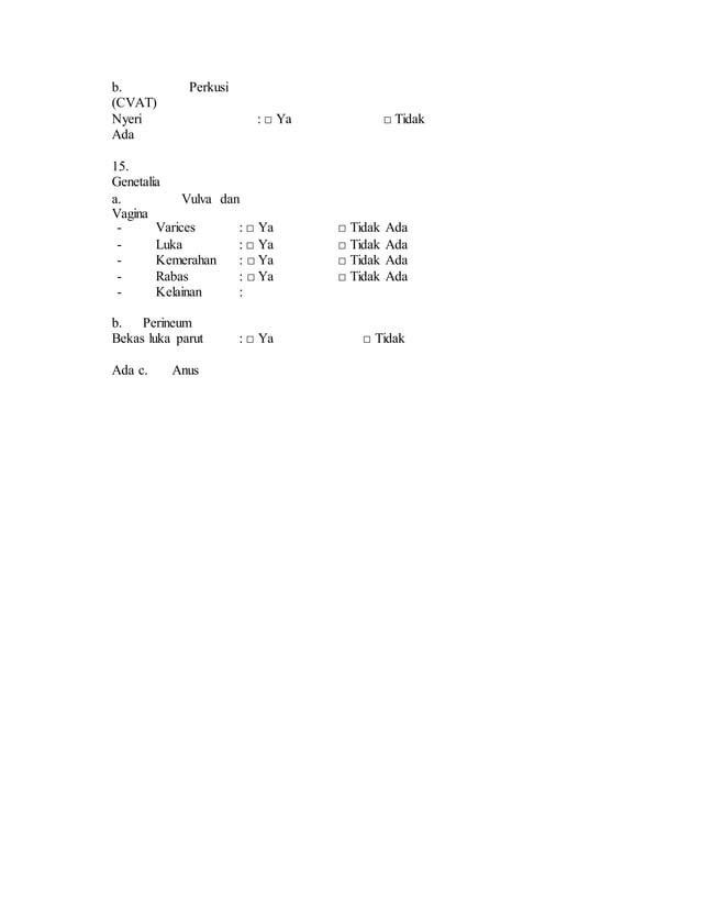 Format n contoh anc | PDF