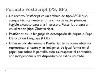 Formato De Archivos Del Procesador De Textos | PPT