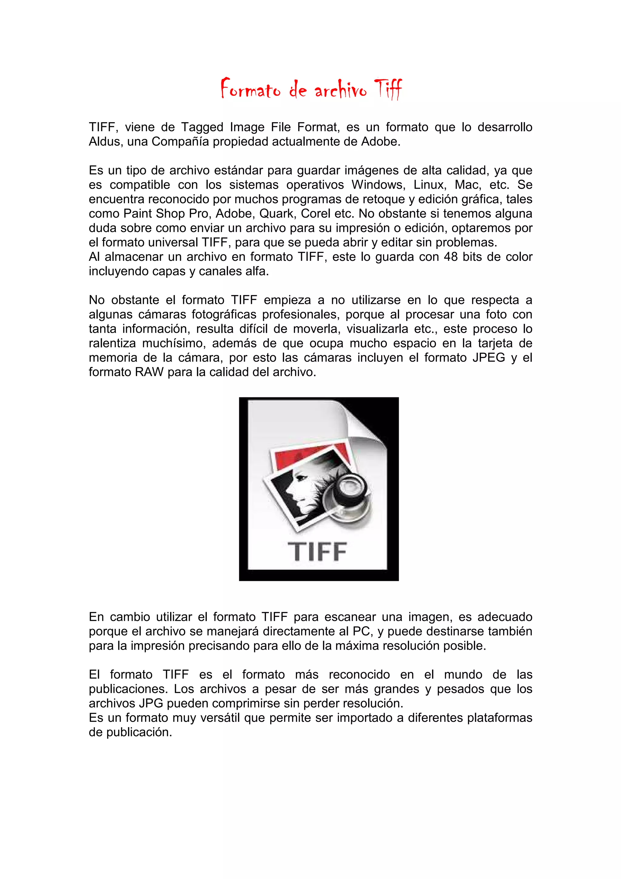 Archivos Tif Y Tiff: Qué Son Y Cómo Abrirlos Y Convertirlos – TRLP