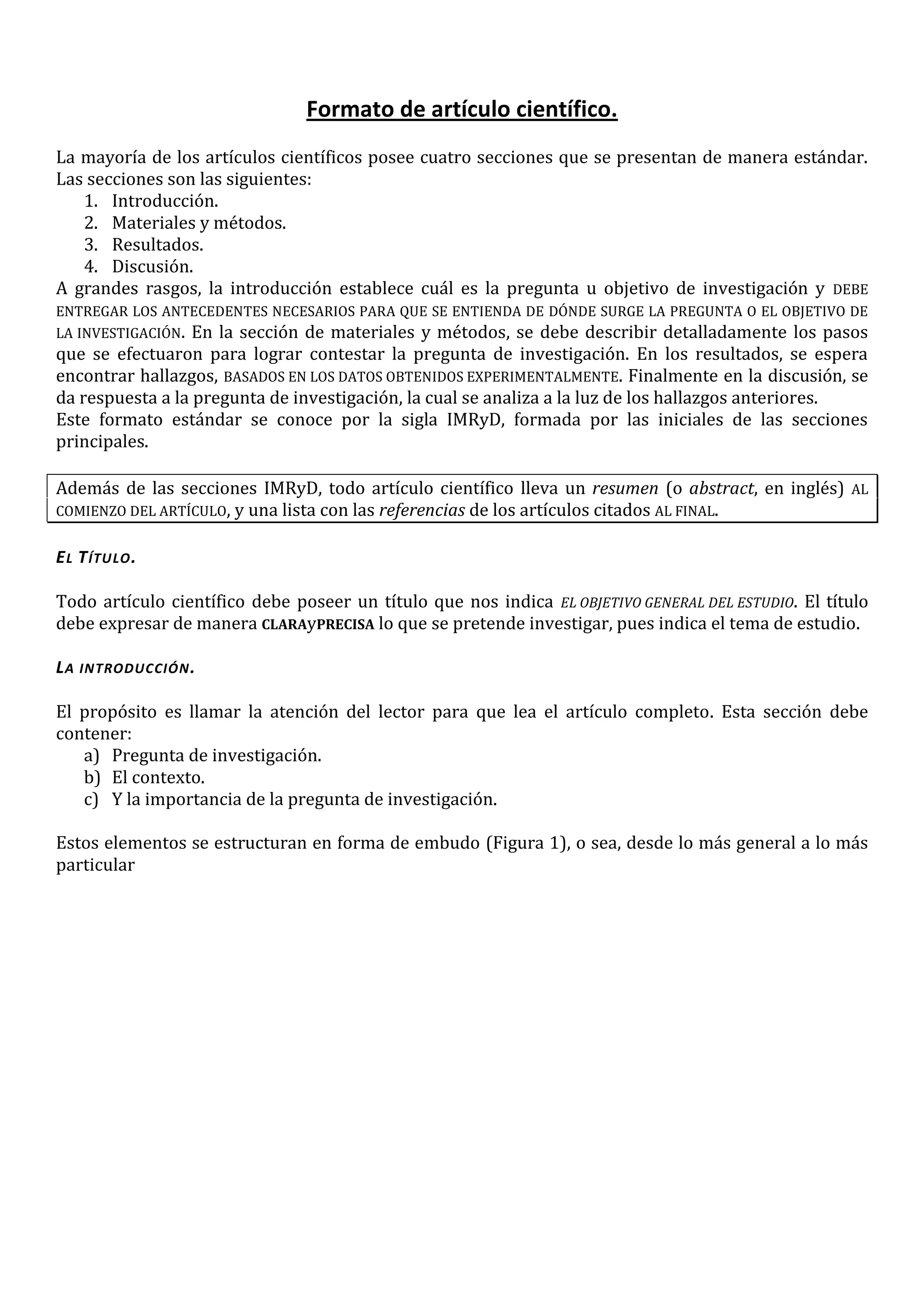 Formato de artículo científico | DOCX