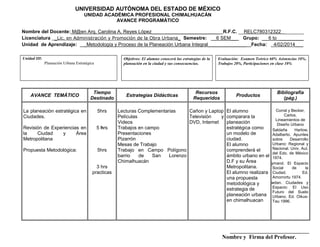 Formato de avance_programatico | PDF