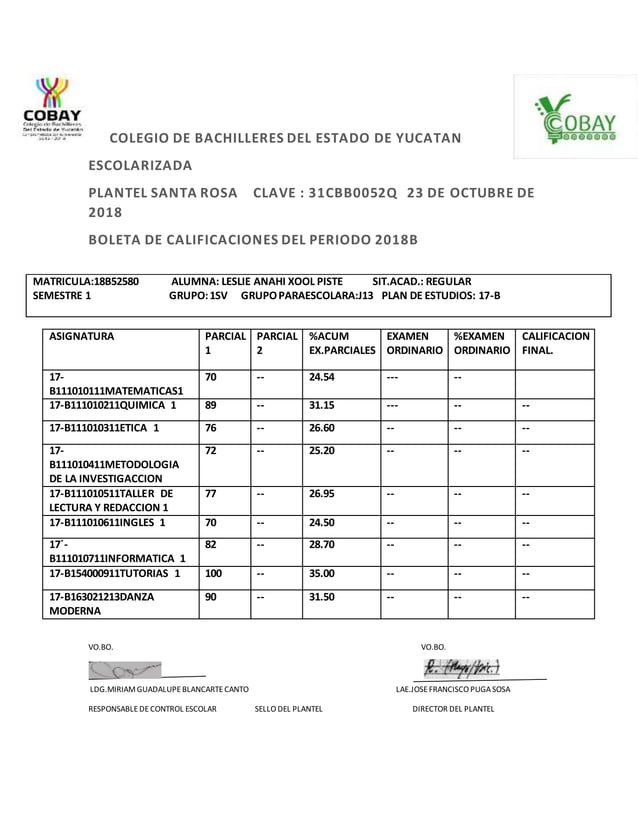 Formato de boletas | PDF