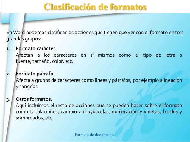 Ejemplos De Formatos Formatos Basicos - Prefixword
