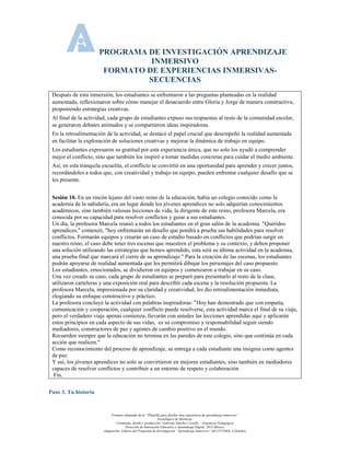 Formato de experiencias inmersivas- (Secuencia) Aprendizaje Inmersivo..docx