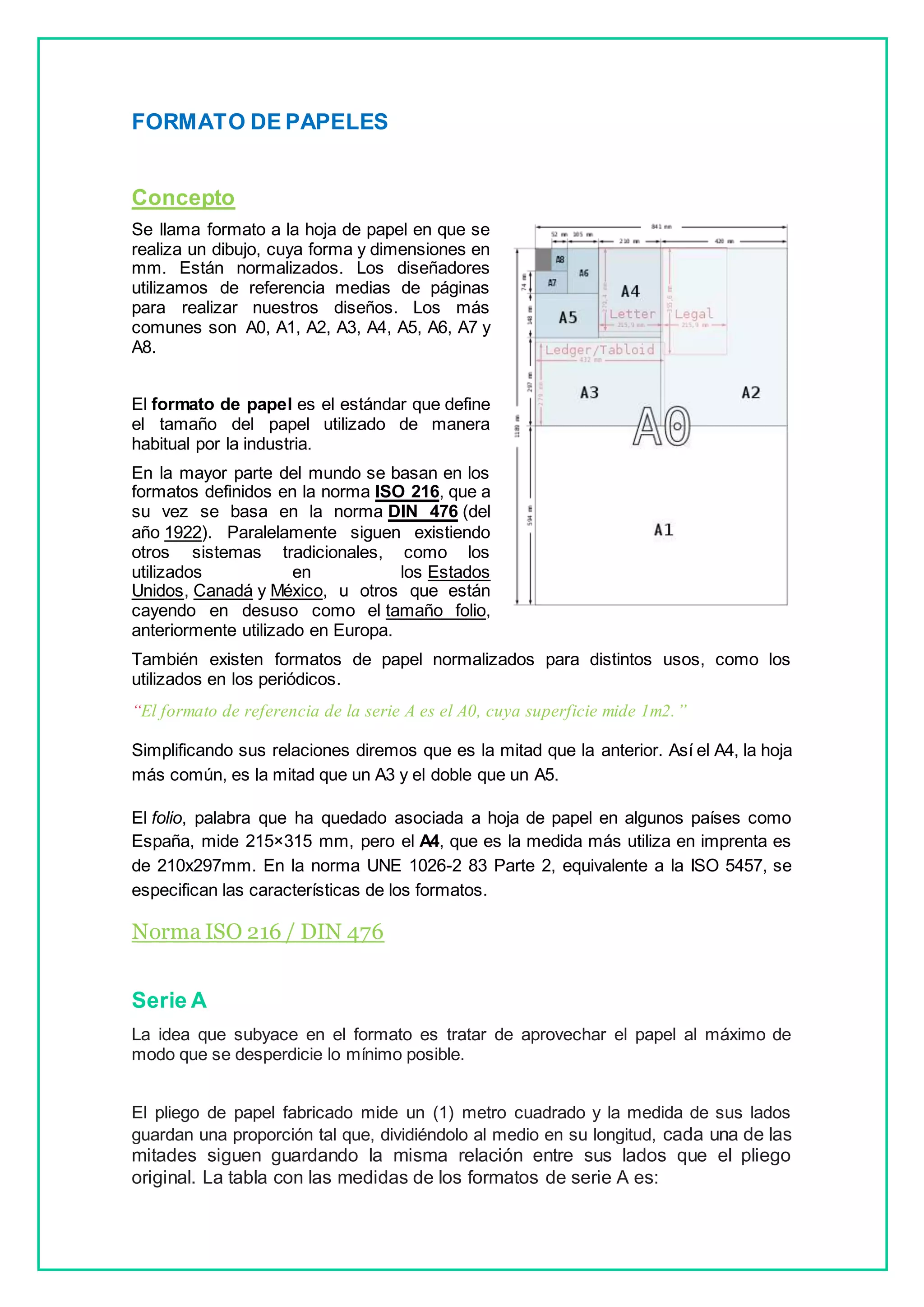 Formato de papeles | DOCX