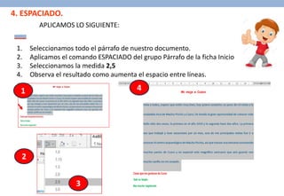 FORMATOS DE PARRAFO MICROSOFT WORD .pptx