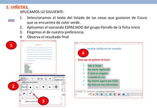 FORMATOS DE PARRAFO MICROSOFT WORD .pptx