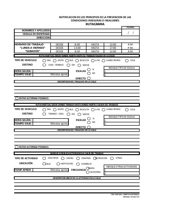 accidente de trayecto
