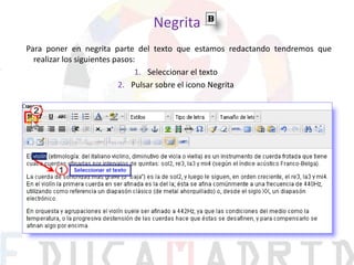Formato De Texto | PPTX