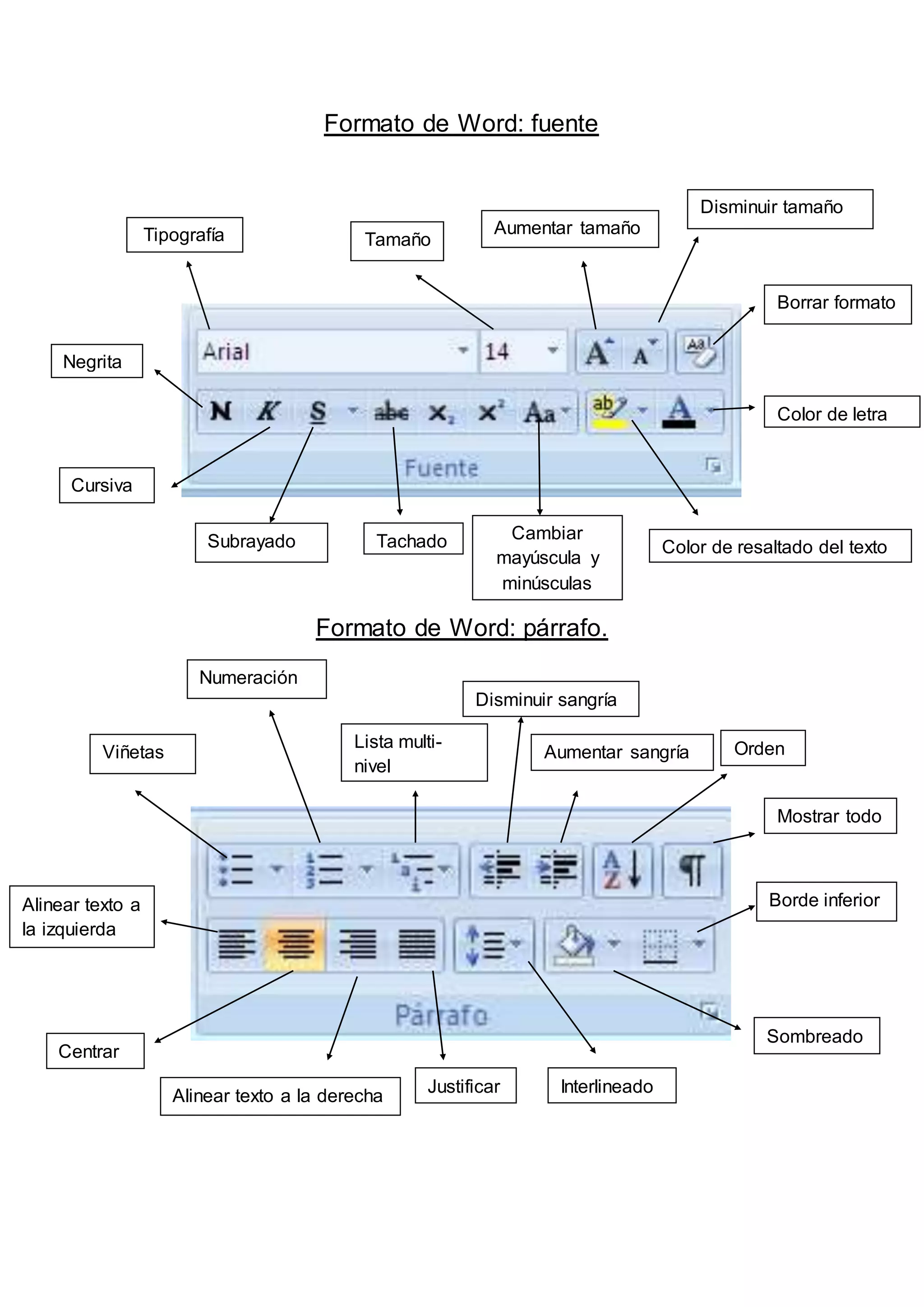 Formato de word | DOCX