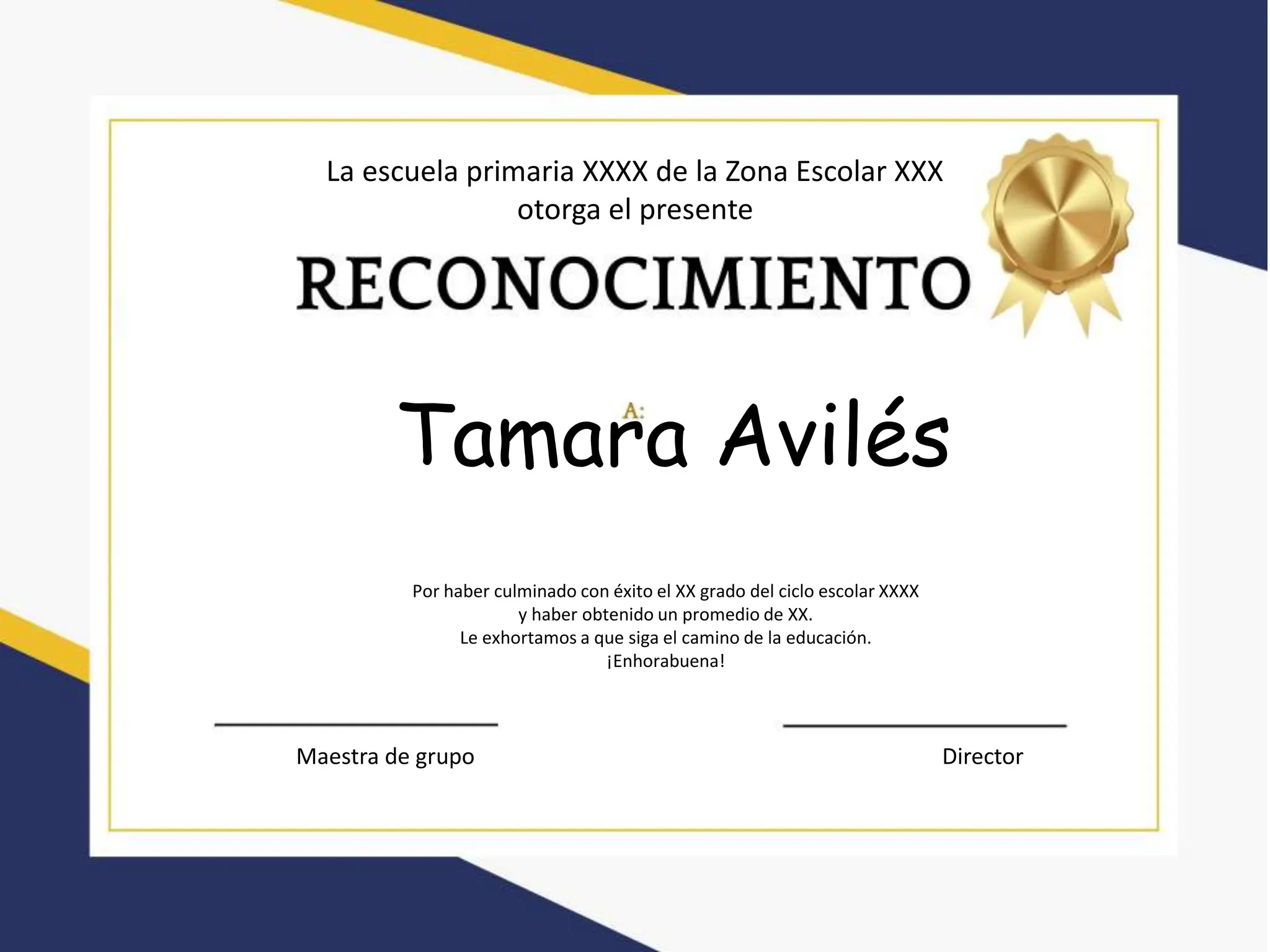 FORMATO DIPLOMAS FORMALES000000000 00(1).pptx | Graduation | Personal ...