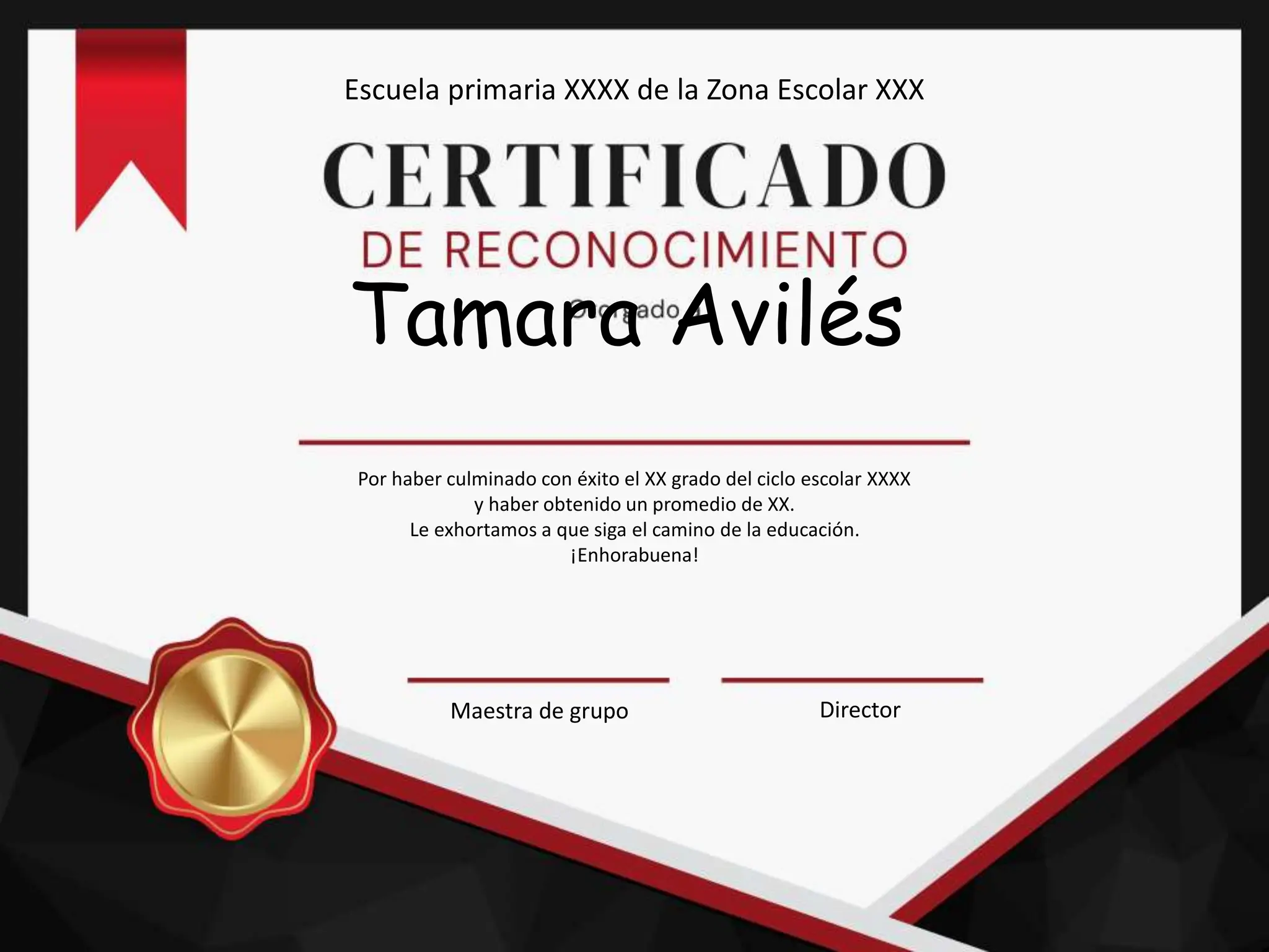 FORMATO DIPLOMAS FORMALES000000000 00(1).pptx | Graduation | Personal ...