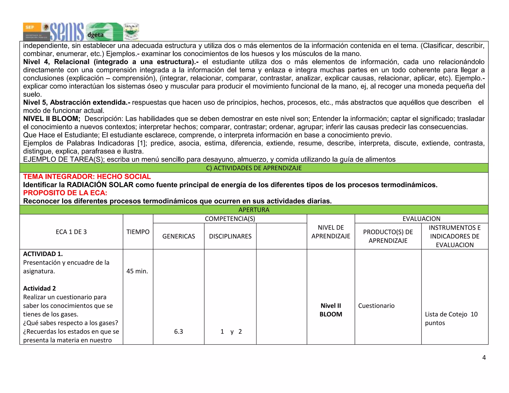 Formato eca temas de fisica 2013 | DOCX