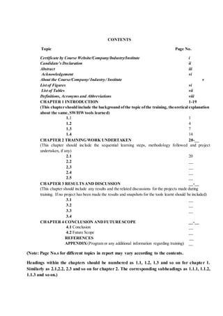 Format of industrial training_report (1) | DOCX