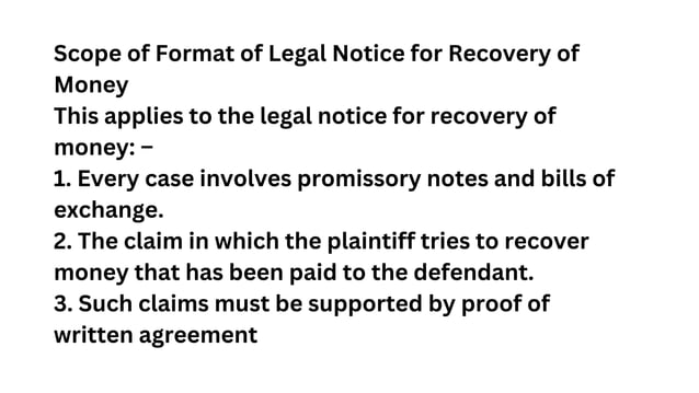 Format of Legal Notice for Recovery of Money (1).pdf