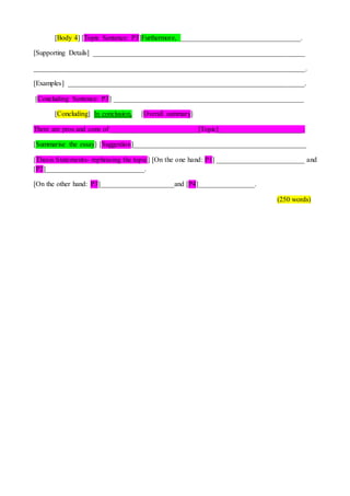 Pro & con essay writing | DOC