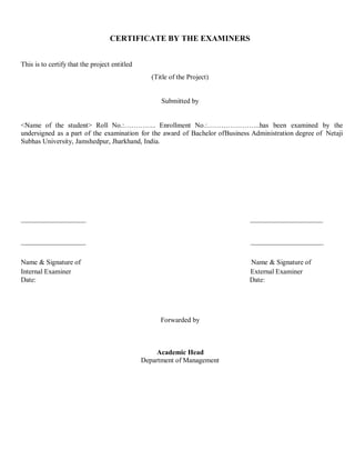 Format of Summer Training Report BBA pdf.pdf