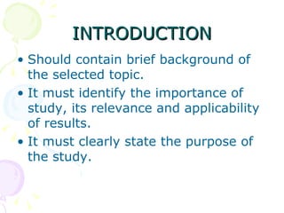 Format Of Synopsis | PPT