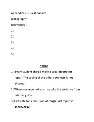 Format of the project | DOCX