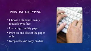 Format of the research | PPTX | Desktop Publishing | Computer Software ...