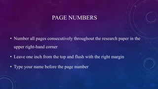 Format of the research | PPTX | Desktop Publishing | Computer Software ...