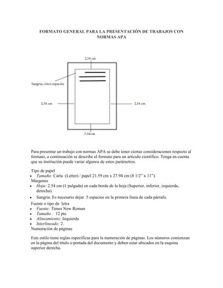 Plantilla De Portada Apa