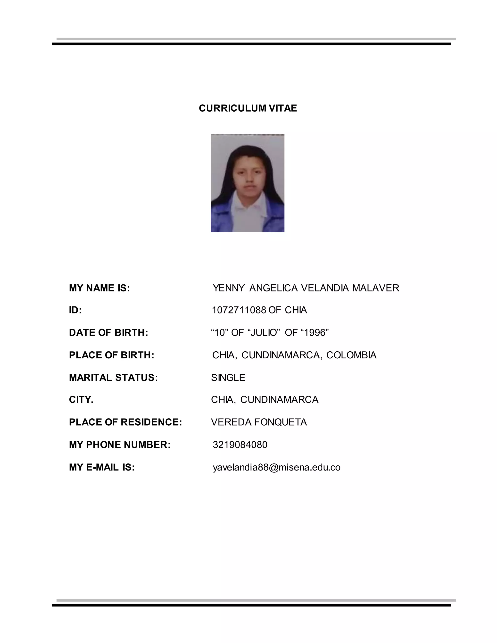 CURRICULUM VITAE | DOCX