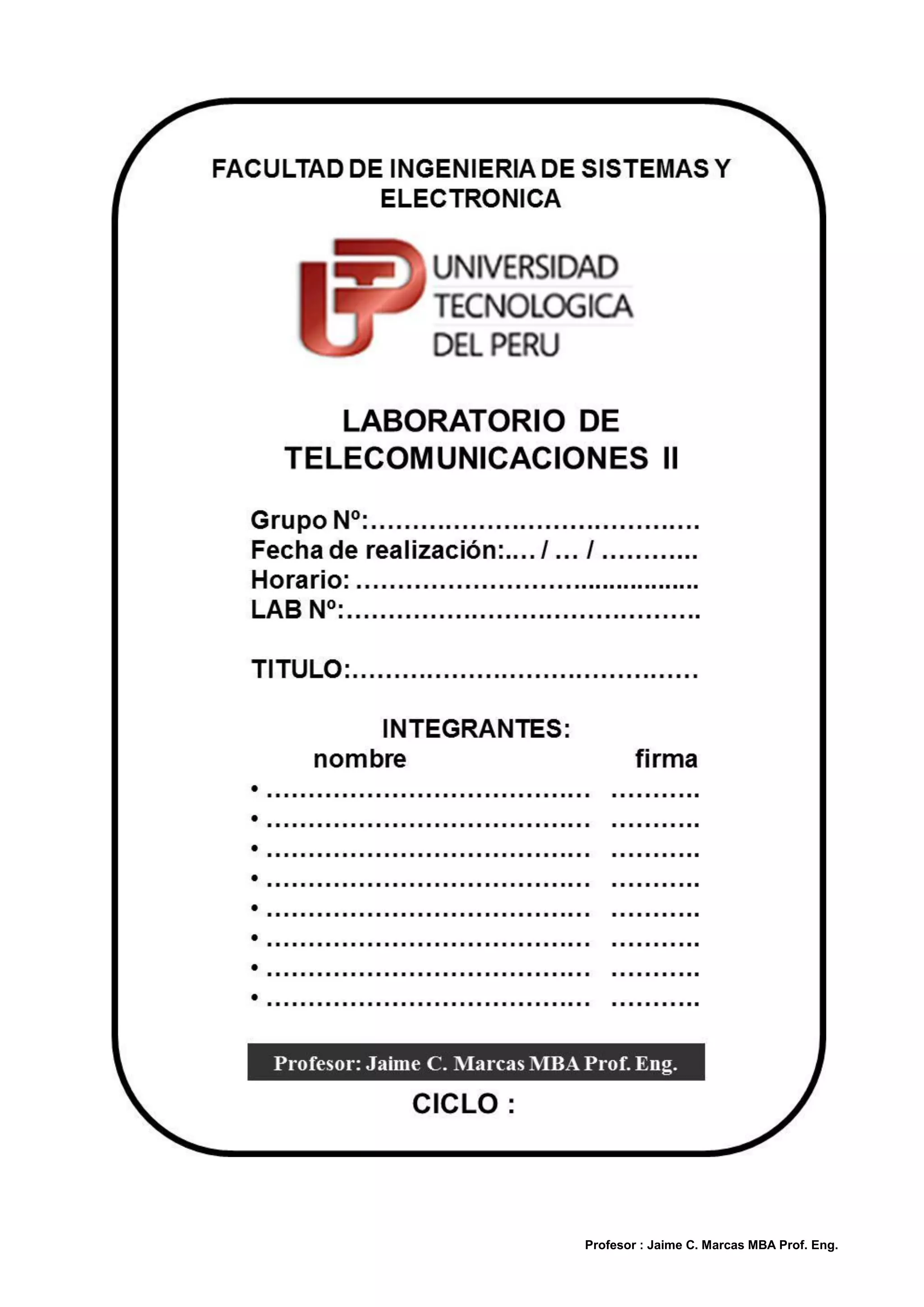 Formato lab | PDF