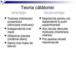 Formator teorii si metode de predare | PPT